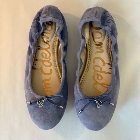 Sam Edelman | Shoes | Sam Edelman Felicia Suede Leather Ballet Flats ...